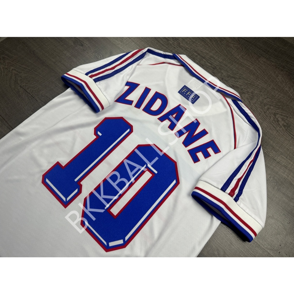 [Retro]-France Away Retro Jersey World Cup Championship Kit 10 ZIDANE ...