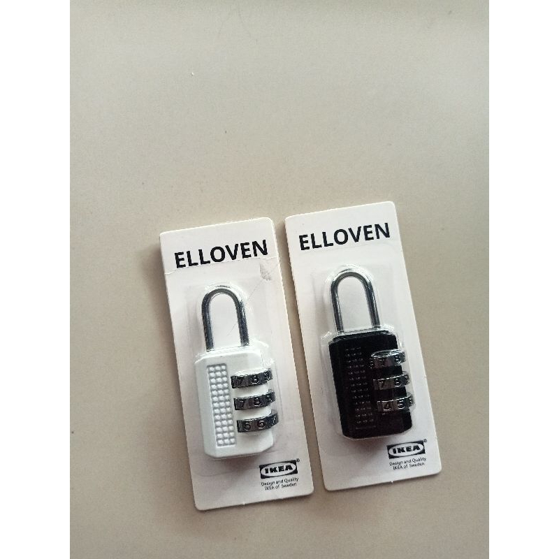 IKEAshopping IKEA Eleven Padlock Code Locker Luggage Key | Shopee Malaysia