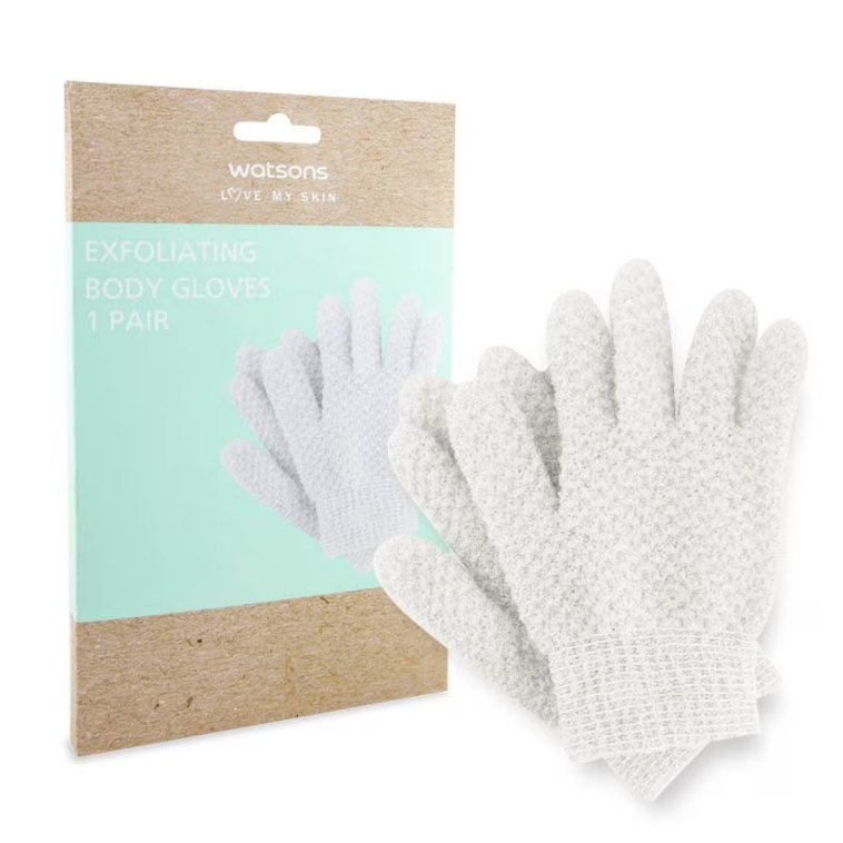 WATSONS Body Scrub Gloves Watson 1 Pair | Shopee Malaysia