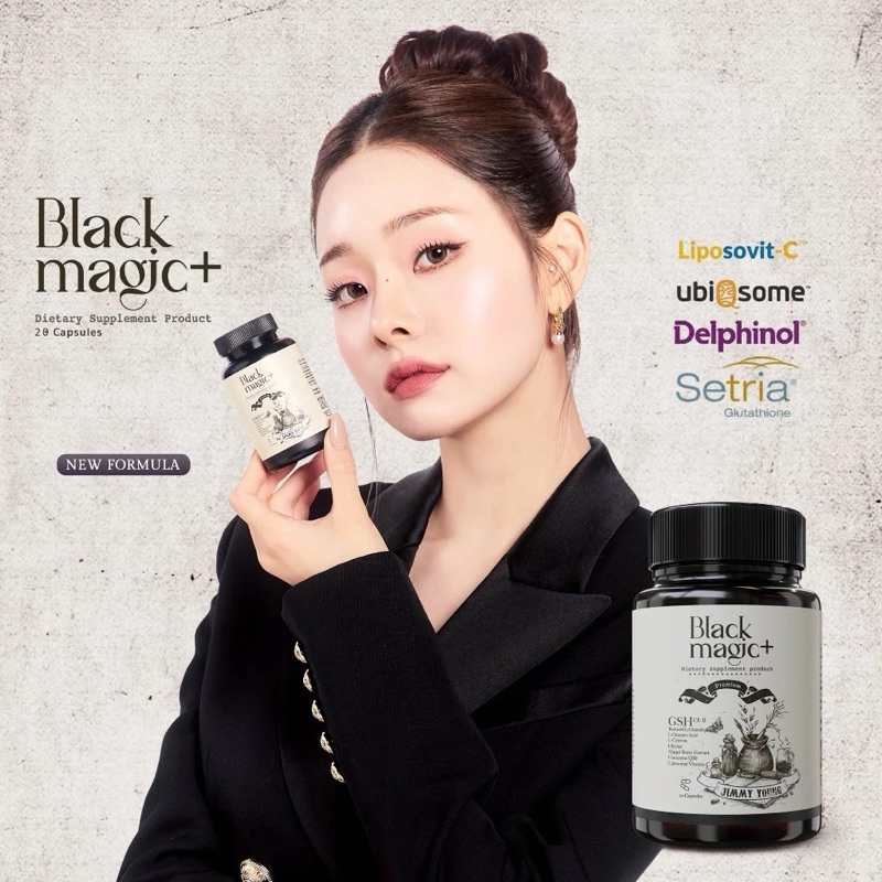 [1 Get 1 Free] GLUTATHIONE BLACK MAGIC Gluta Song Jia GSH CE-ll (New ...