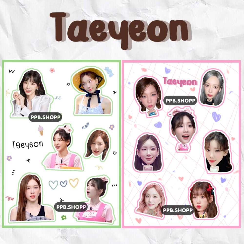 (Delivery In 2-3 Days Can Be Mixed) Taeyeon yena chuu Sticker Not Die ...