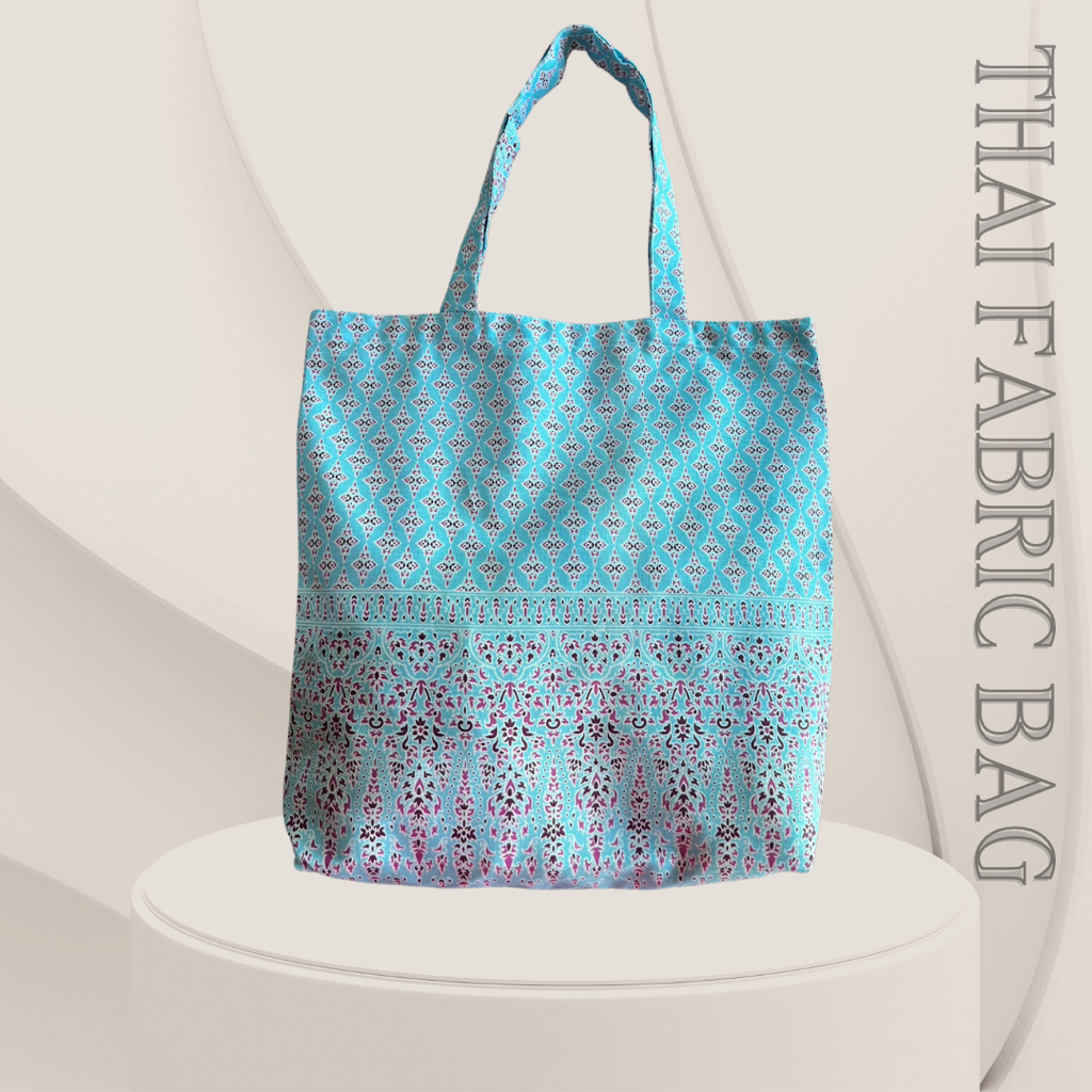 Thai Pattern Cloth Bag With Batik | Shopee Malaysia