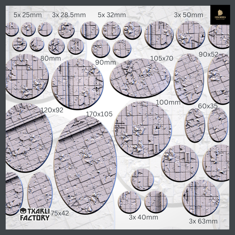 Ruined Palace miniature Basesdelivery In 1-3 Days Wargame base Model ...