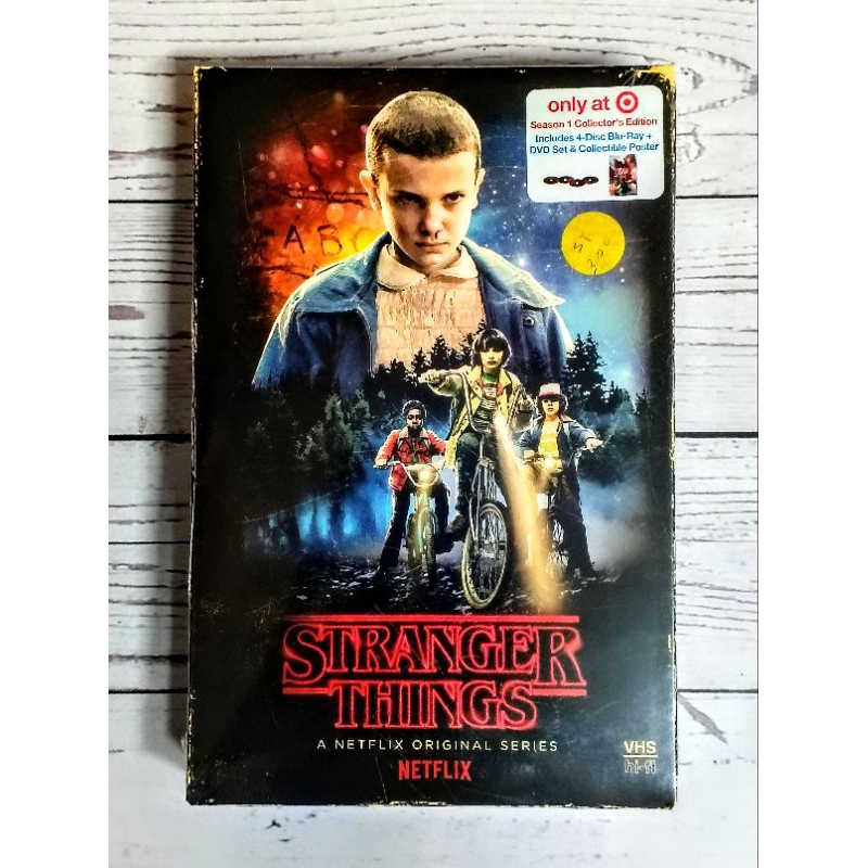 (Sealed Box) STRANGER THINGS NETFLIX SEASON 1 VHS HI-FI COLLECTOR'S ...