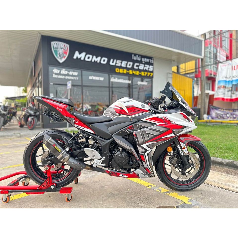Yamaha Yzf R3 V.1 Stripe Body Sticker LKB RACING V.1 | Shopee Malaysia