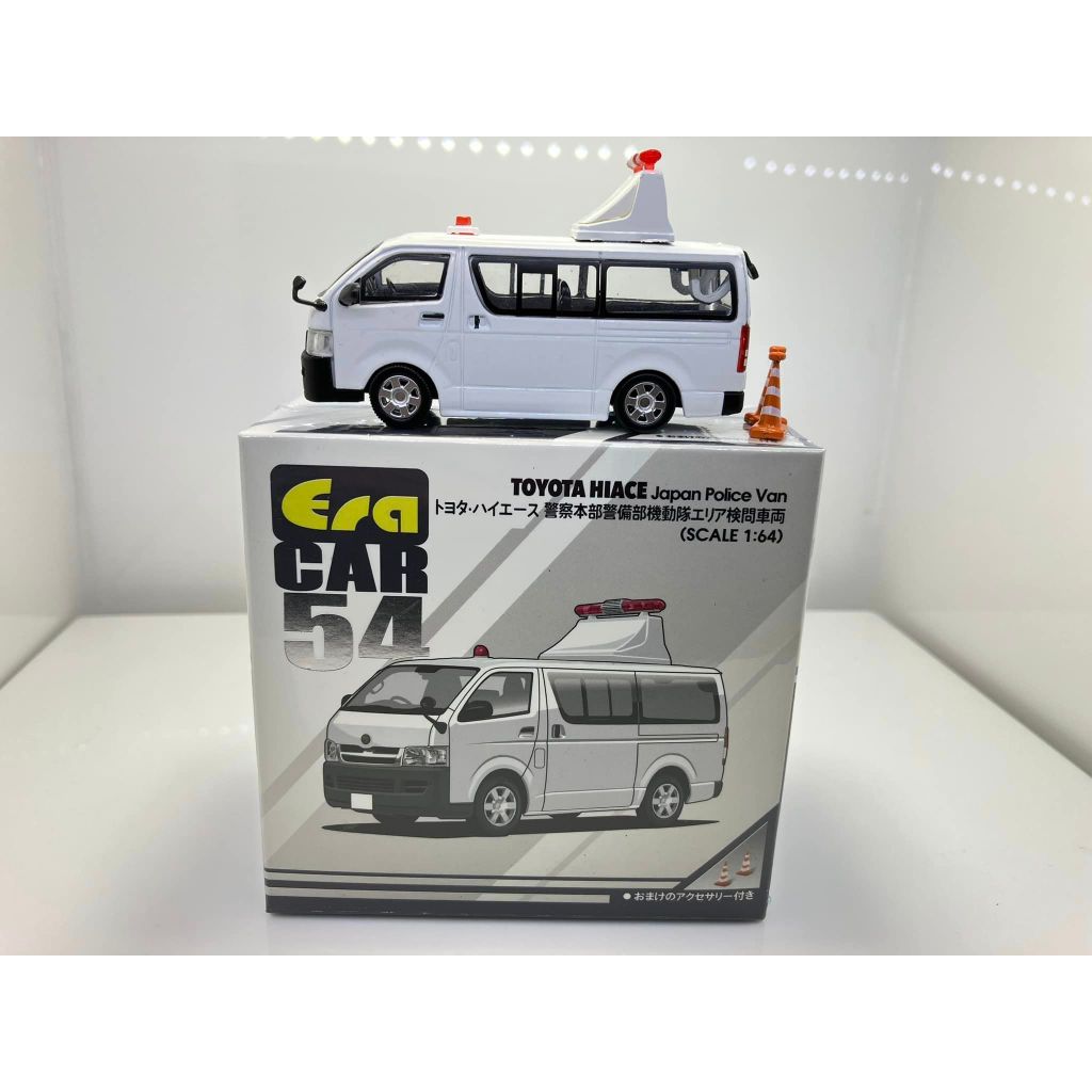 ERA CAR No. TO22HI5401 Toyota Hiace (Japan Police White Van) | Shopee ...