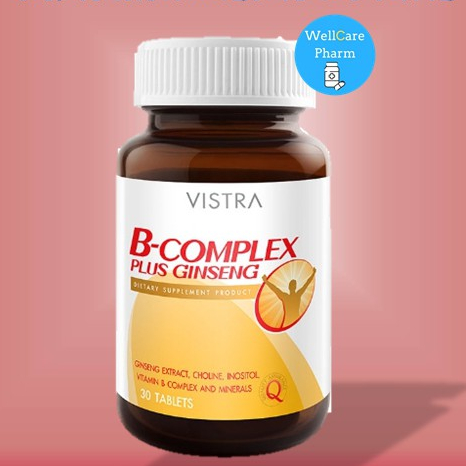 Vistra b-complex plus ginseng 30 tab | Shopee Malaysia