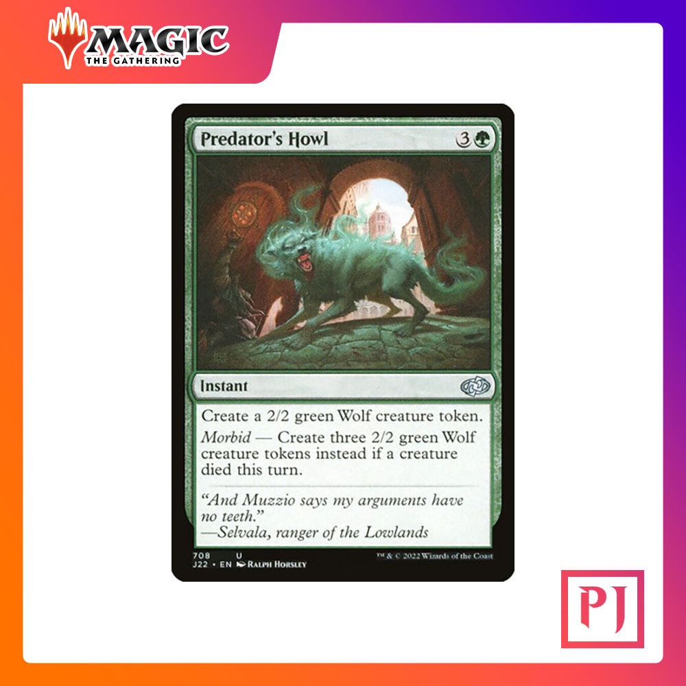 [MTG] Predator's Howl [J22] [GREEN] [UNCOM] [NORMAL] [ENG] (Magic Card ...