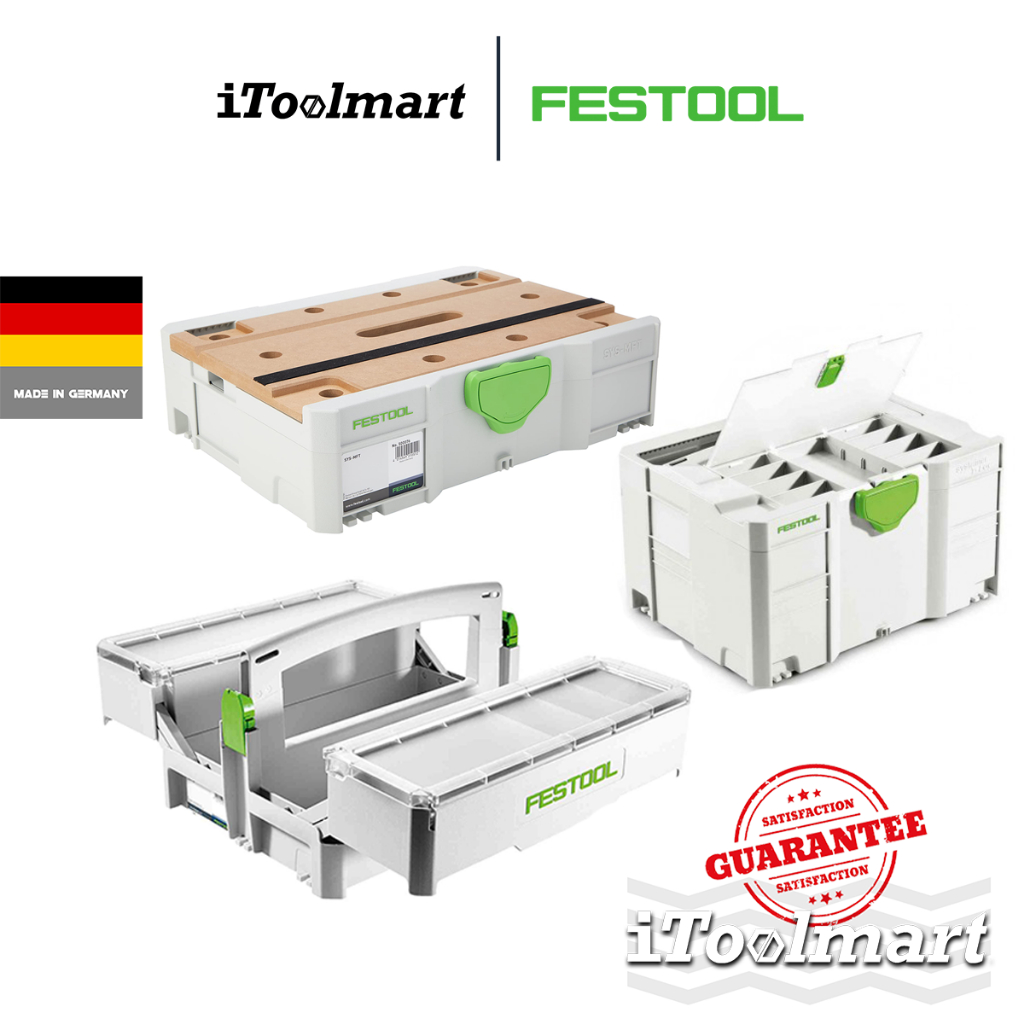 FESTOOL SYSTAINER T-LOC SYS Tool Box Has Many Models To Choose From ...