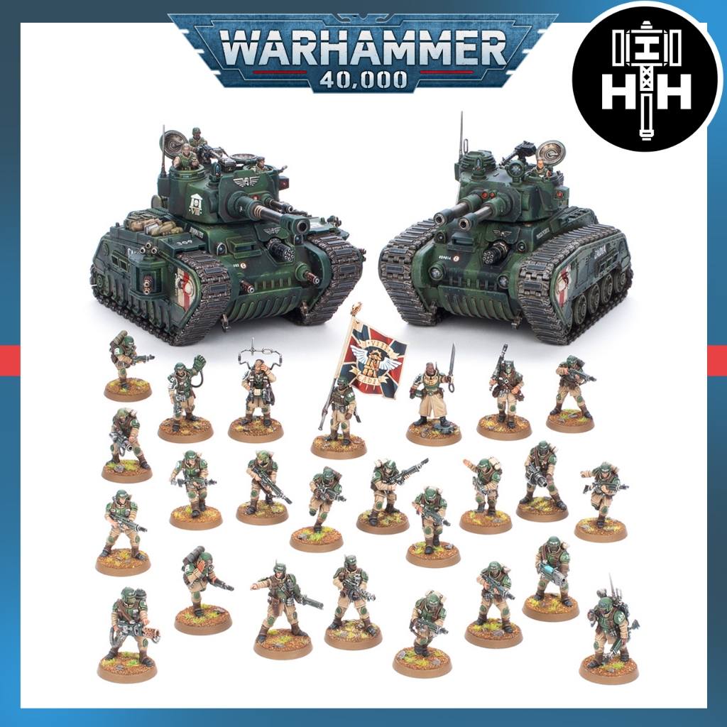 Warhammer 40K-Astra Militarum: Cadian Defence Force (Battleforce 2023 ...