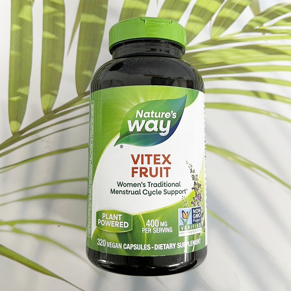 Vitex Fruit 400 mg 320 Vegetarian Capsules (Nature's Way) | Shopee Malaysia