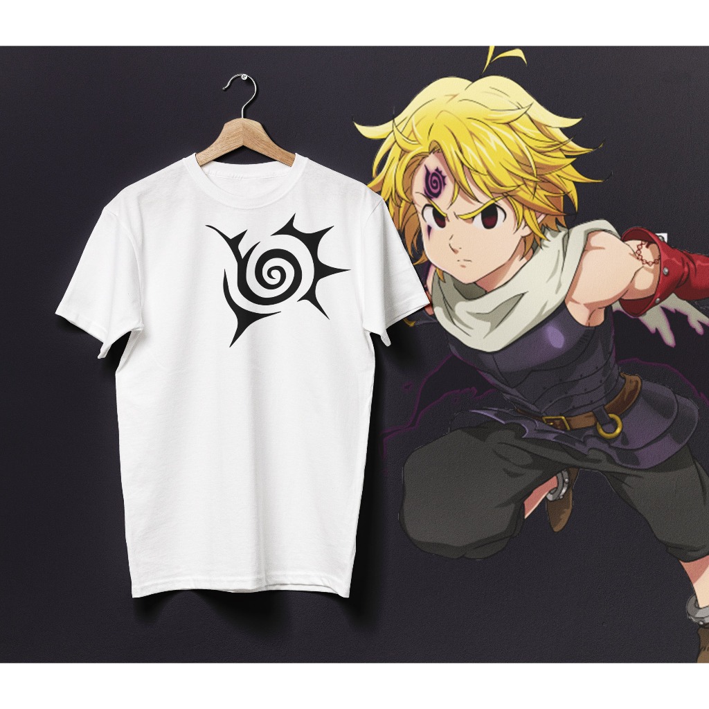T-Shirt Devil Symbol Of Meliodas In Cartoon Anime Knight 7 Sins The ...