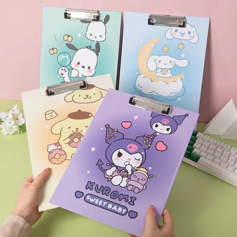 Sanrio Pocchaco My Melody Kuromi Writing Pad Cartoon A4 Size For ...
