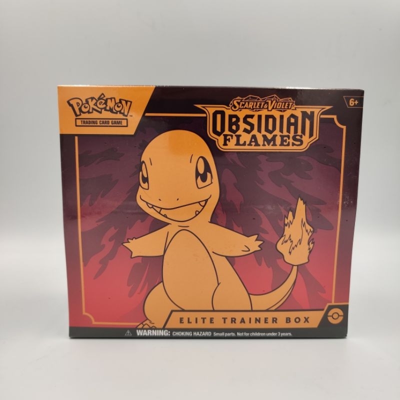(Only Only One Box) Elite Trainer Box (ETB) Obsidian Flames Pokemon TCG ...