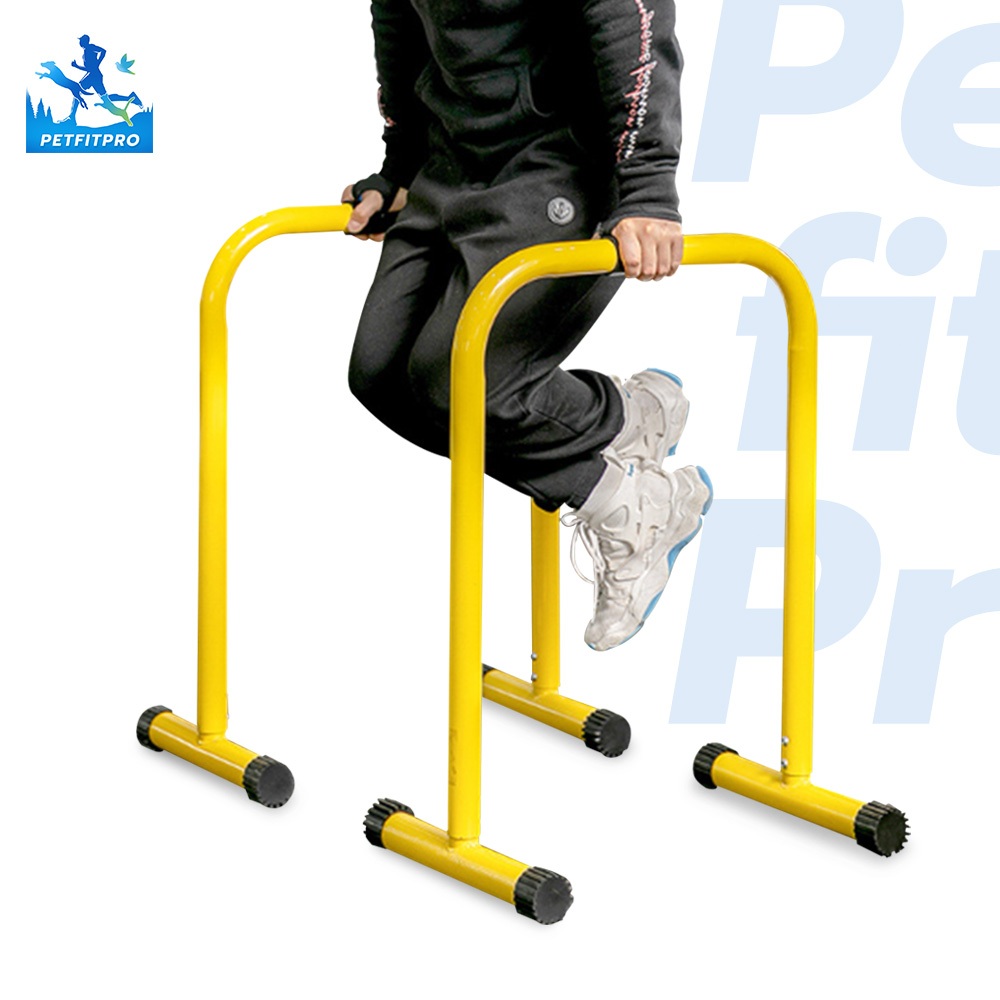 Double Bar Floor Pull Up Parallel Bars Exercise Dual Can Support A Lot ...