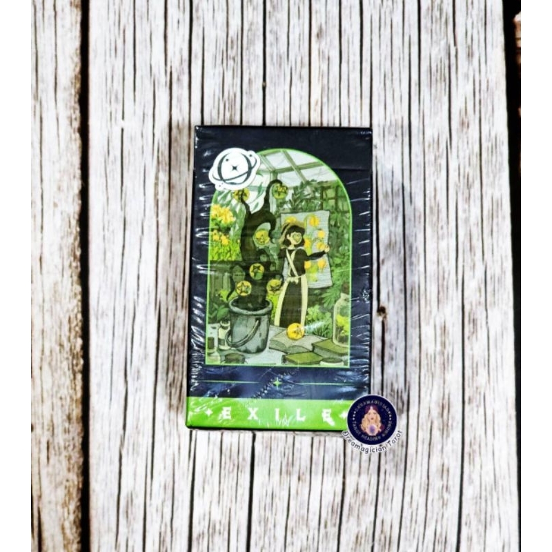 Exile Tarot deck Mini Silent Edition Real Gypsy Playing Cards Size ...