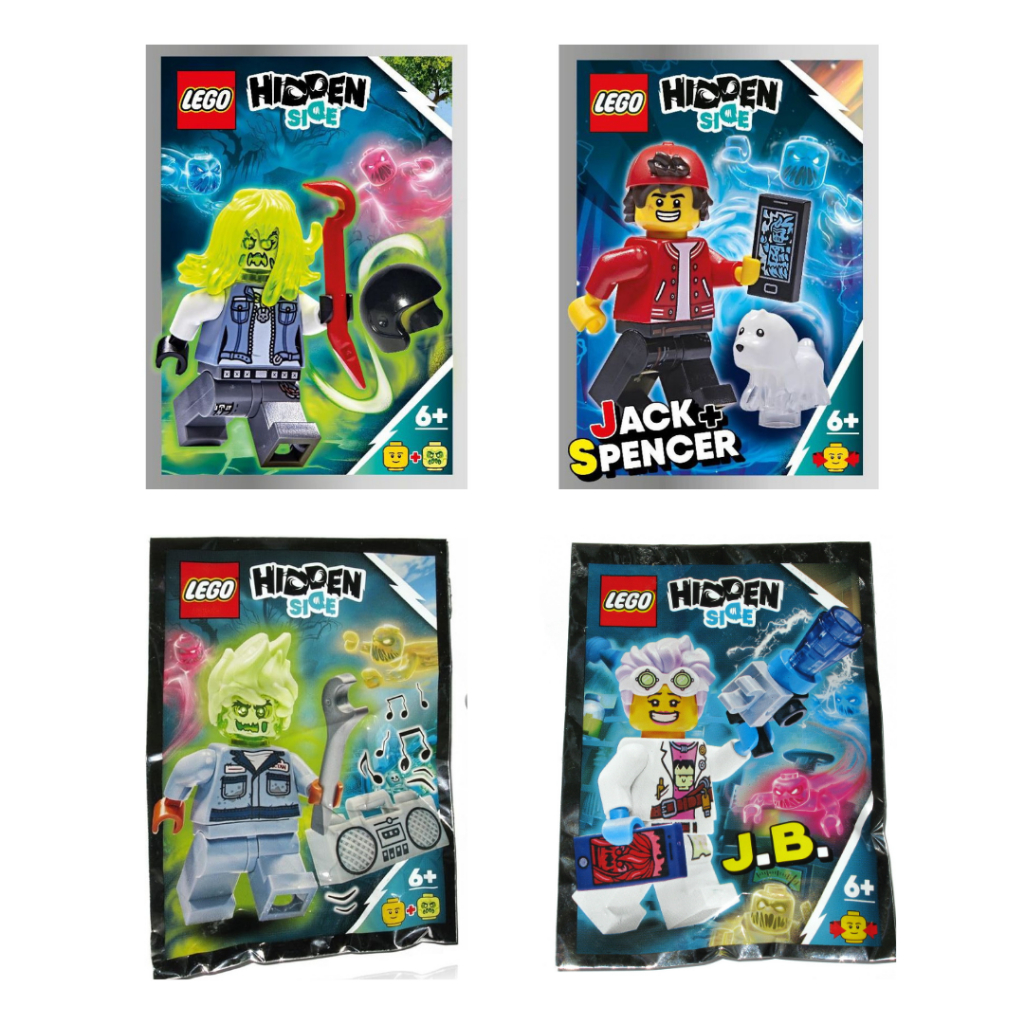 LEGO Hidden Side Minifigure Combo Pack set 4 Minifigures Original Parts ...