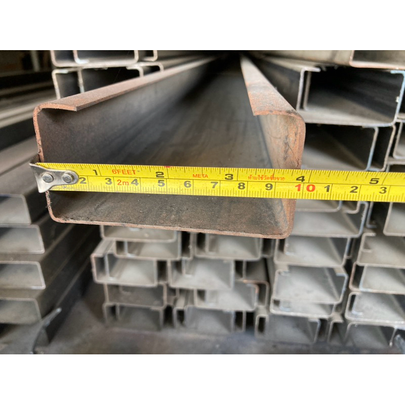 C-Shaped Steel C4 Roof Purlin Structure Frame Size 4 "Or 10cm * 5cm ...