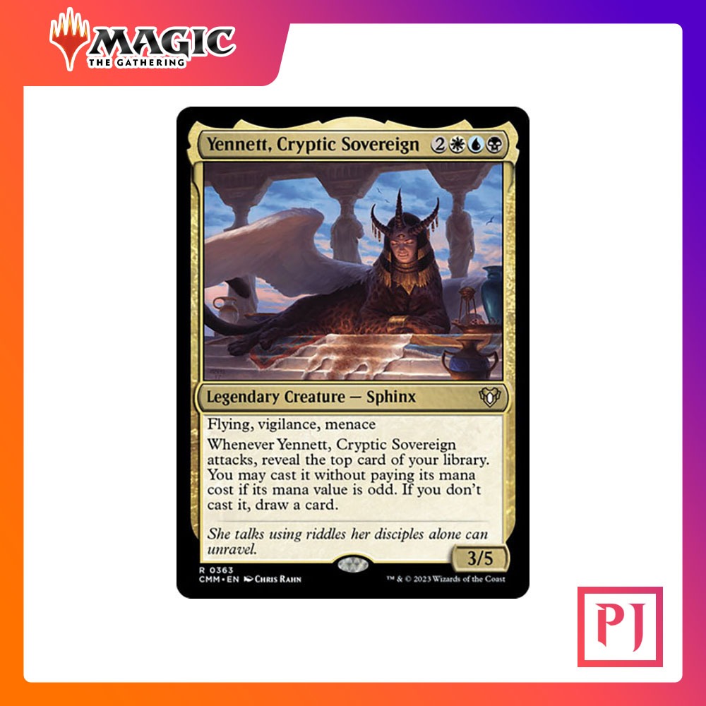 [MTG] Yennett Cryptic Sovereign [CMM] [MULTI] [RARE] [NORMAL] [ENG ...