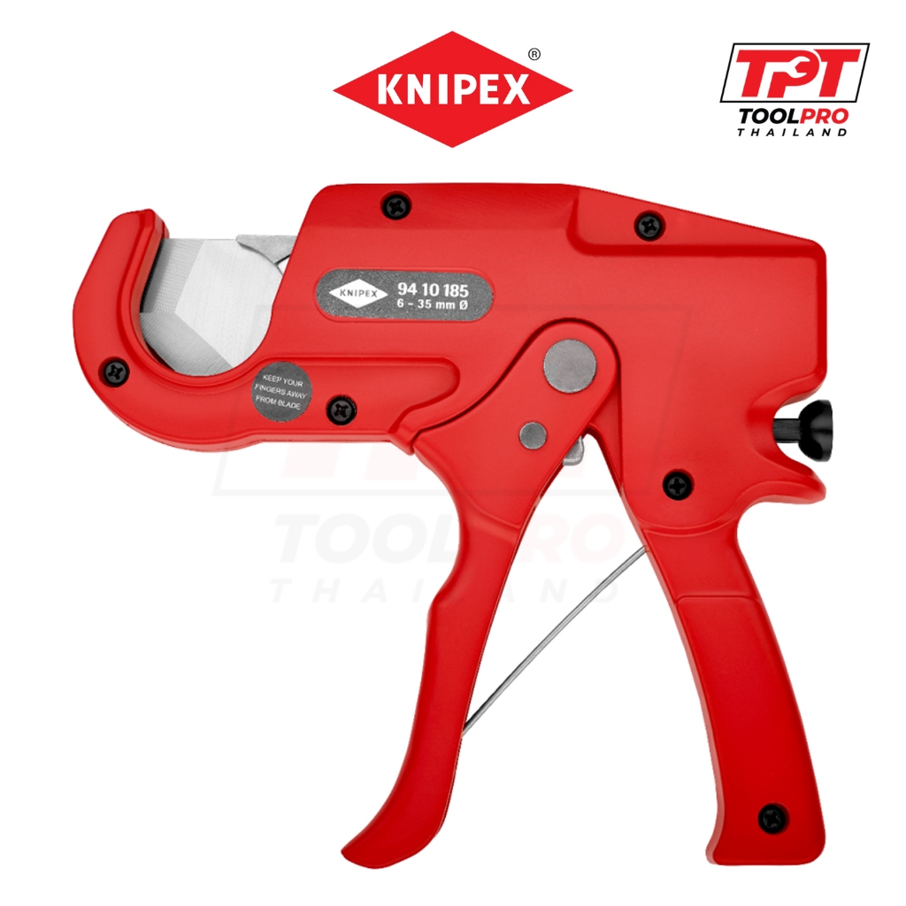 Knipex Pliers Cut The Pipe Pipe Cutter for Plastic Conduit Pipes (94 10 ...