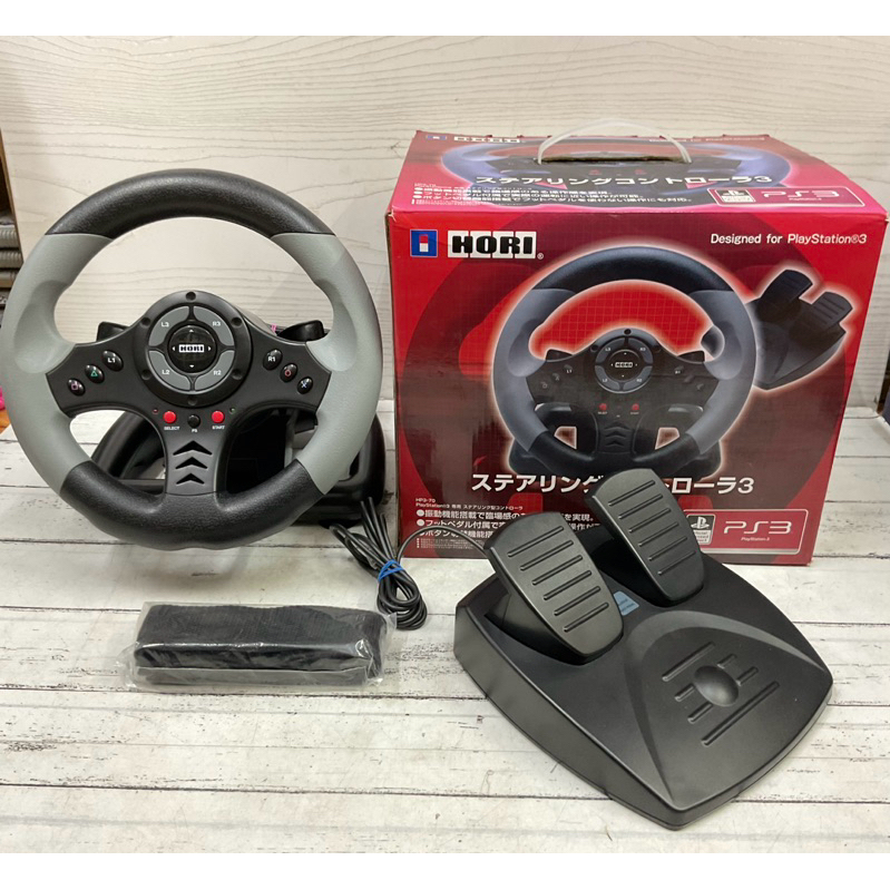 Joy Steering Hori Racing Wheel 3 HP3-70 Work With Box Compatible With ...