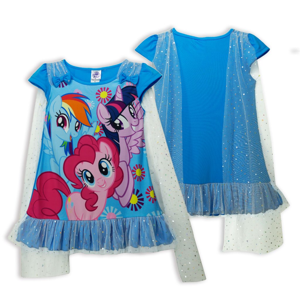Children's Skirt Set Glossy Fabric Pony Pattern * Genuine Copyright ...