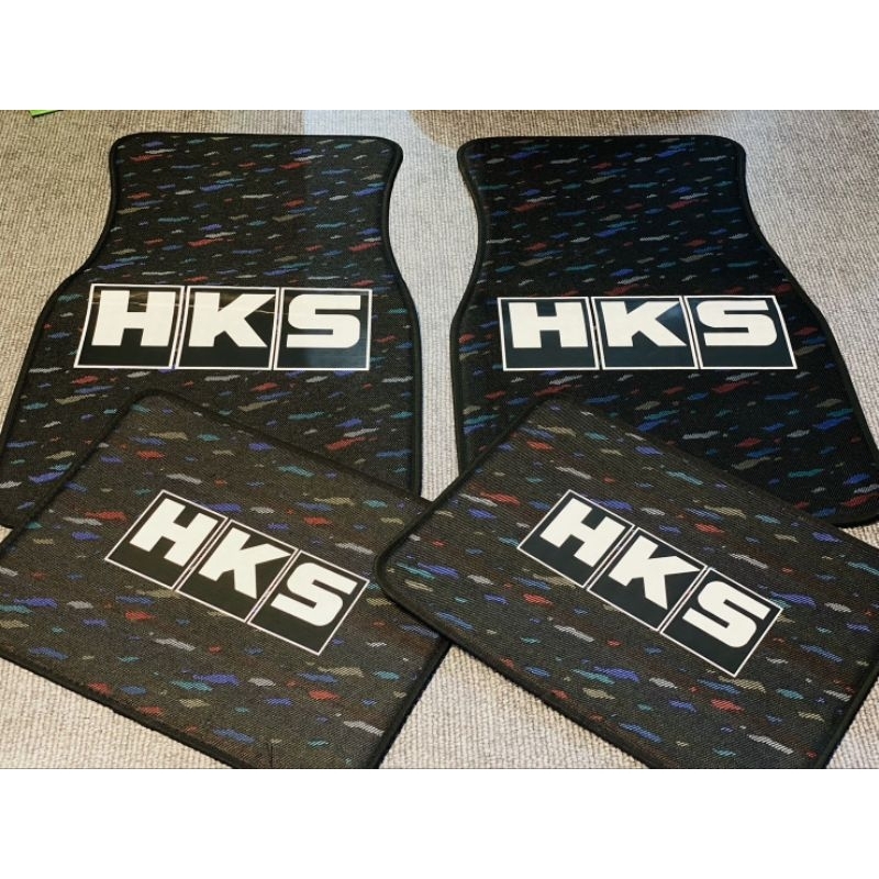 Car floor Mats HKS New Pattern Compared To Taiwan Work With Spike Anti ...