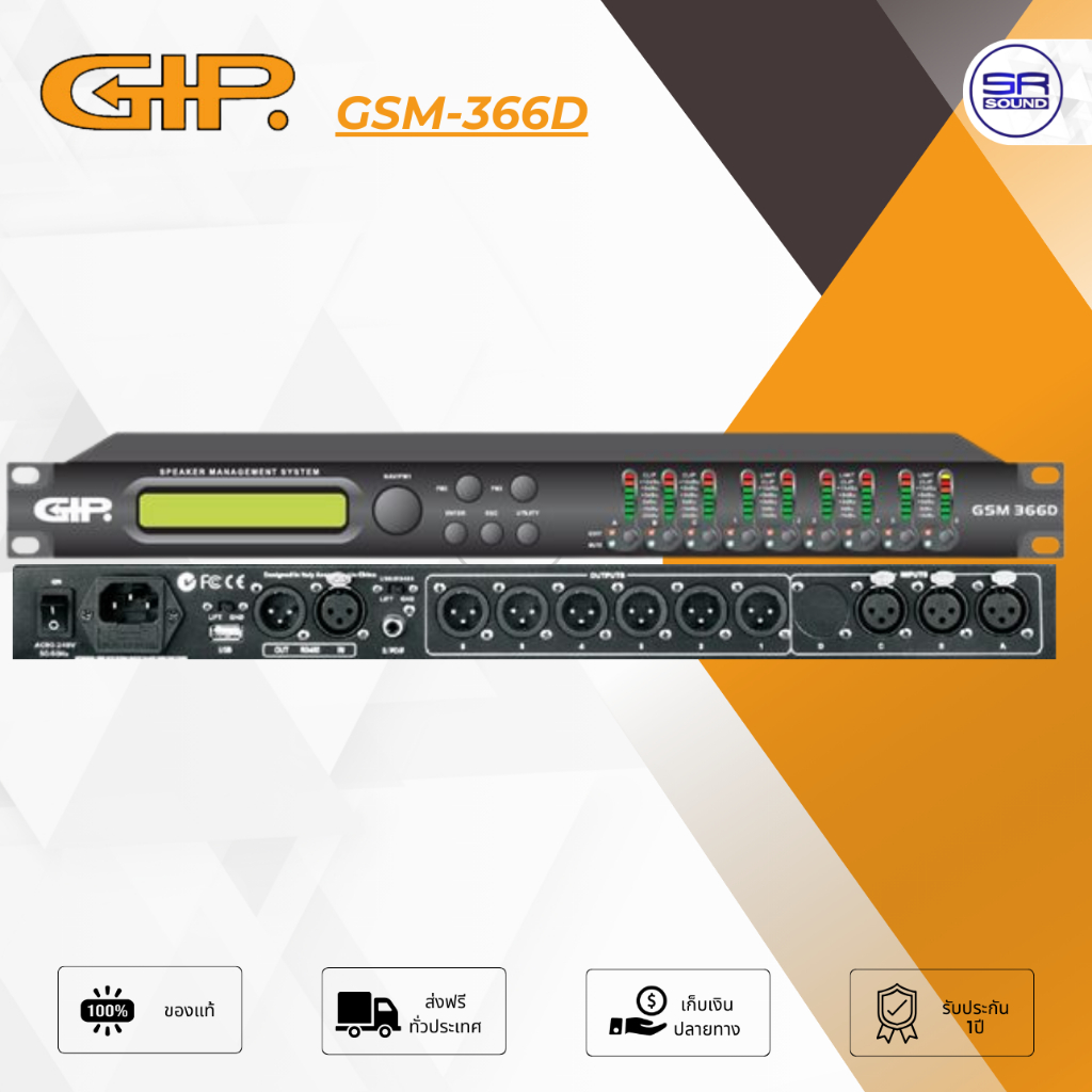 GIP GSM-366D 3 input Controller 6 outputs Per 1 Machine (New In Box ...