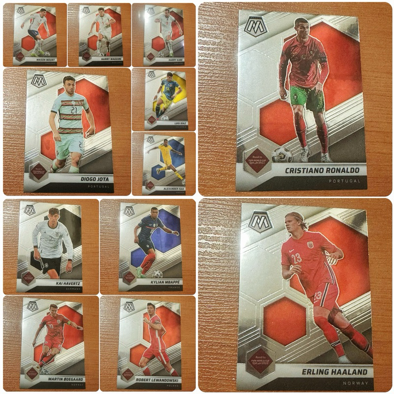 National Football Team Card Genuine Copyright PANINI Mosaic Haaland ...