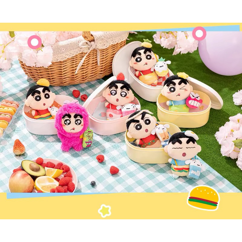 Random BOX Shin-Chan Lunch YUMMY Crayon Shinchan Afternoon Tea Time ...