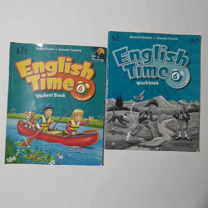 Textbook/Exercise English Time Series Second Edition 2 For Grade 6 ...
