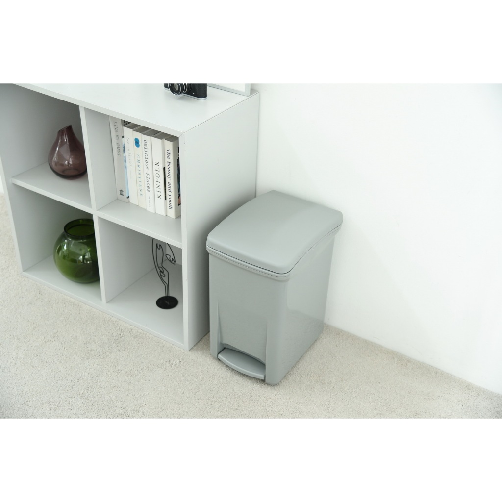 PN6001/2 Small Square Dustbin (S)(Grey) | Shopee Malaysia