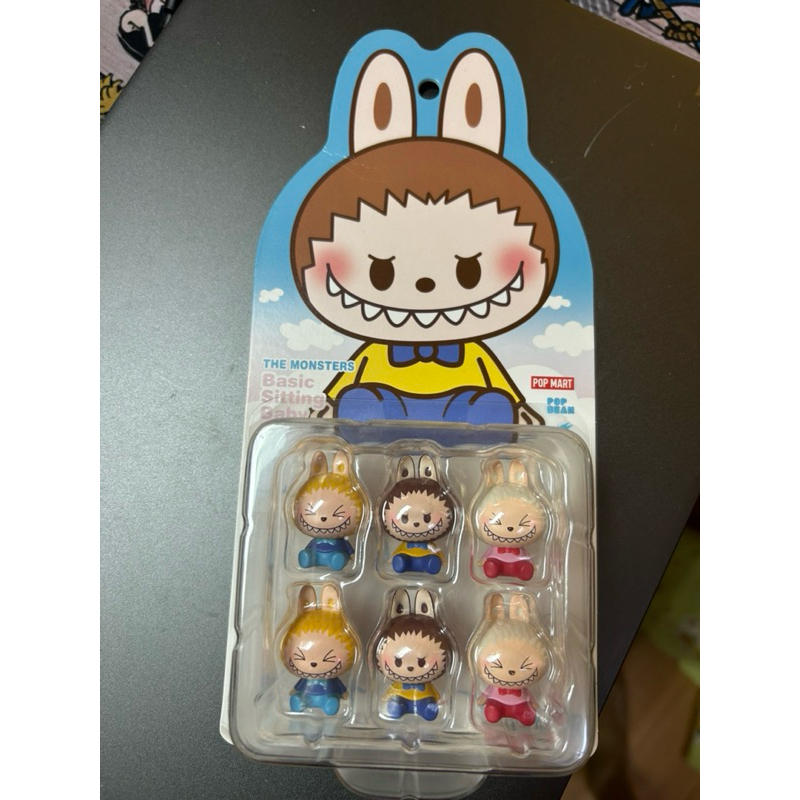 Authentic Popbean labubu the monster baby Sitting | Shopee Malaysia