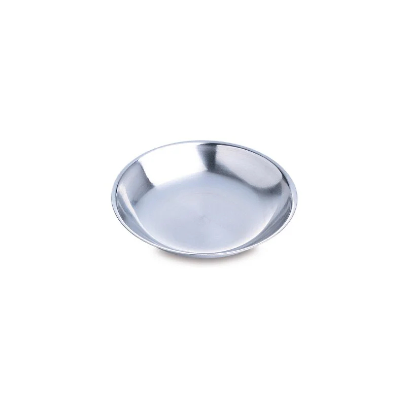 ZEBRA Stainless Steel Sauce Cup 10 cm Hi-Cr Dim Sum Plate Shallow Deep ...