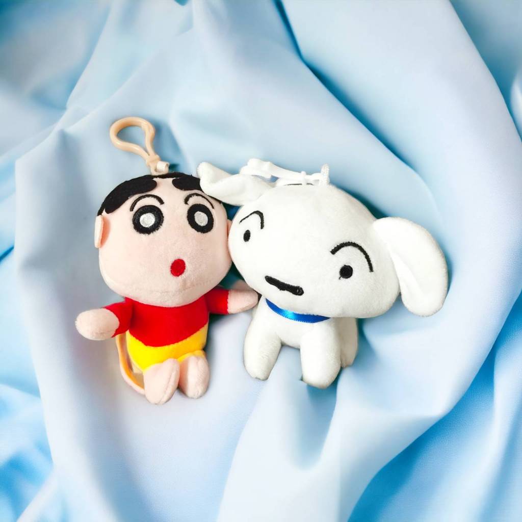 Cute Shinchan Shiro Keychain | Shopee Malaysia