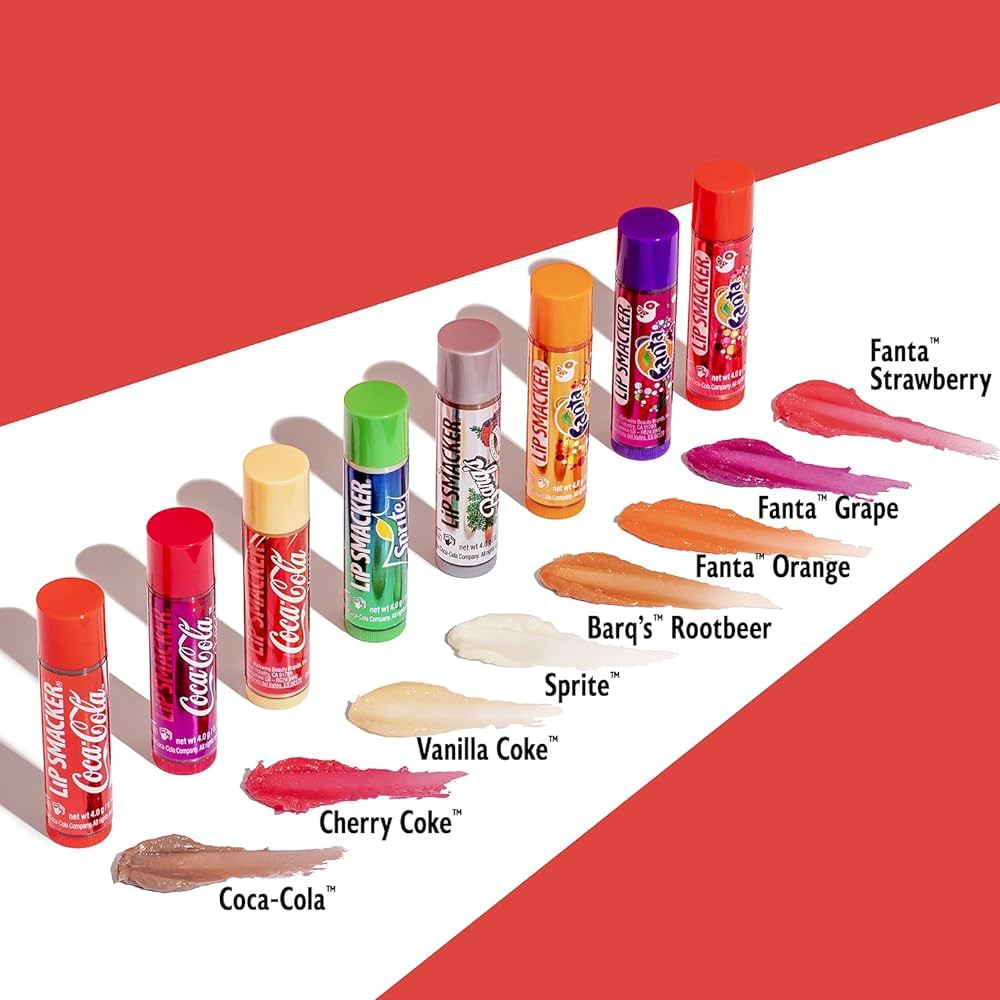 Lip Balm Cola Flavor Smacker Coca-Cola Assorted 0.14 oz (4 g) | Shopee ...