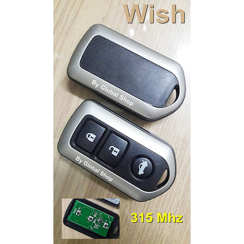 Toyota Wish/Camry Remote Control With Compatible With 2 And 3 Button ...