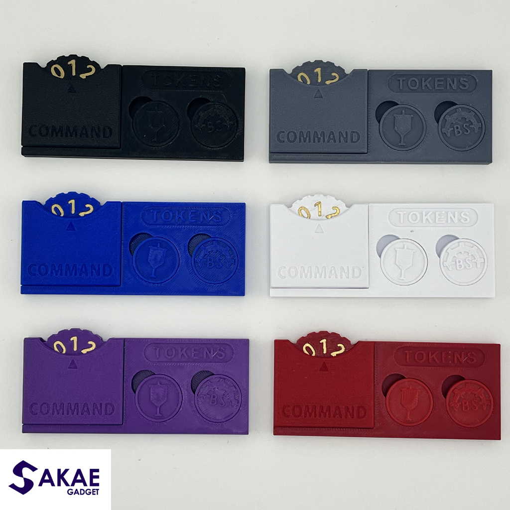 Point Counter token tray Points And Storage gold number (3D Printing ...