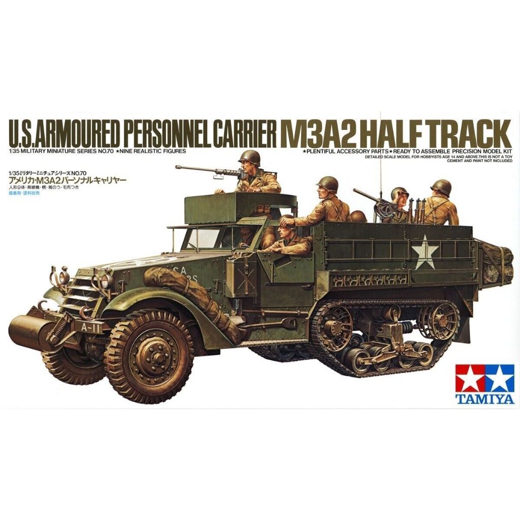 Plastic Assembled Model TAMIYA Scale 1/35 US Armored Personnel Carrier ...