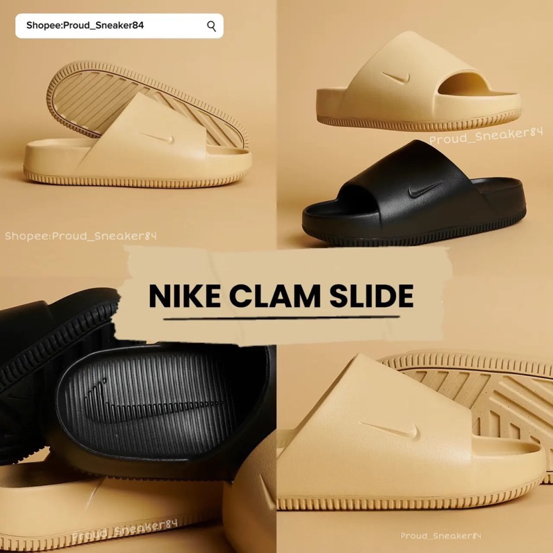 New Arrival Full Color Nike CLAM SLIDE Sandal With Box Can Be Worn By ...