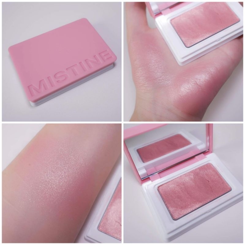 Mistine Blush Is Beautiful Girl Number 02 Cute Color Used On Clear And ...