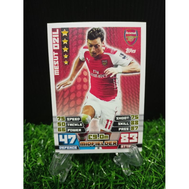 Base Match Attax Arsenal Cards Included | Shopee Malaysia