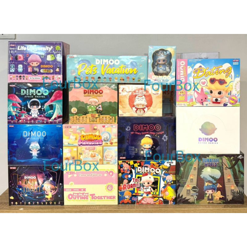 Authentic Dimoo Random Box From Popmart Camp | Shopee Malaysia