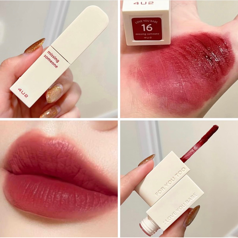 4U2 LOVE YOU BABE TINT MATTE-Tinted VELVET | Shopee Malaysia
