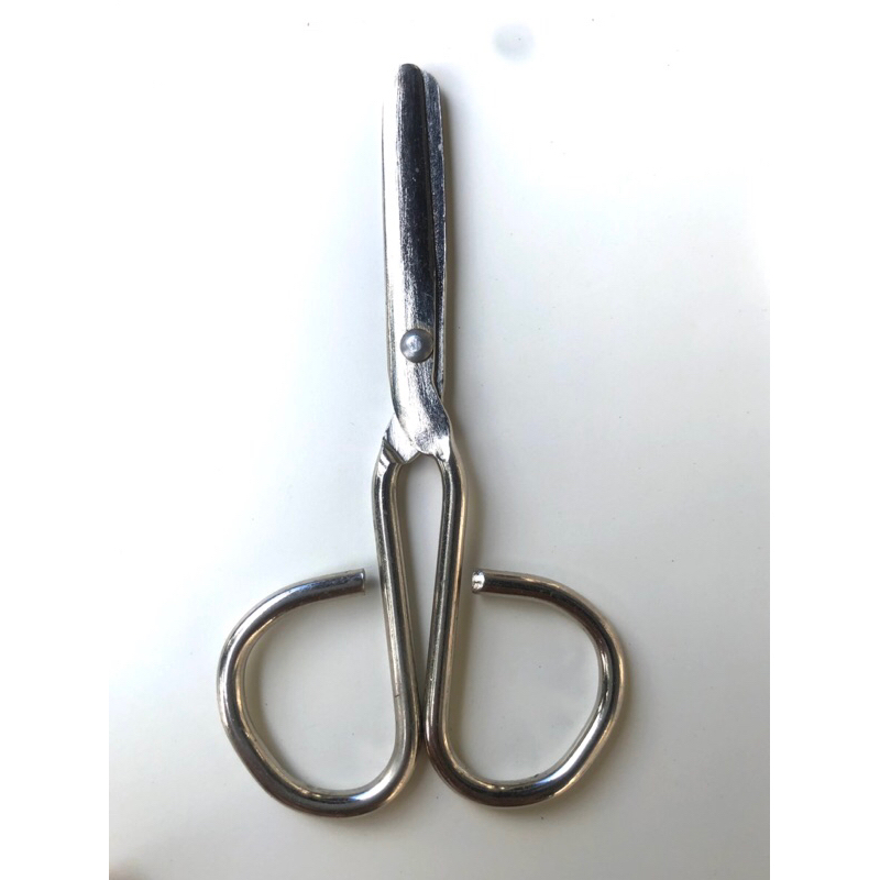 Mini Round Tip Scissors 10.2cm Stainless Steel (SC11•Drawer) | Shopee ...