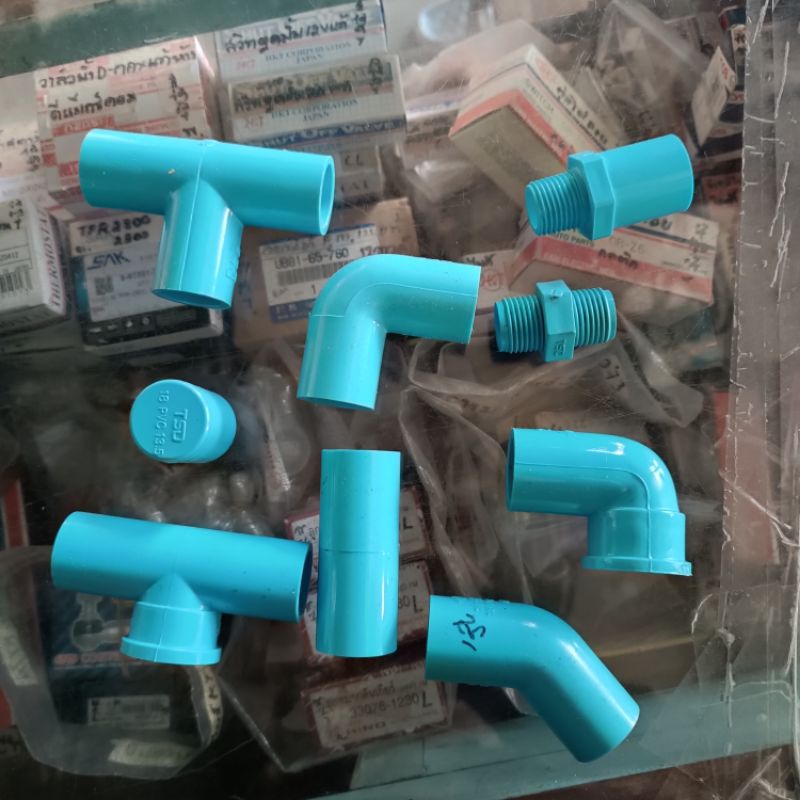 Pipe Connector PVC Fittings Size 1/2 Inches (4 Inch Or 18 Mm.) (TSD ...