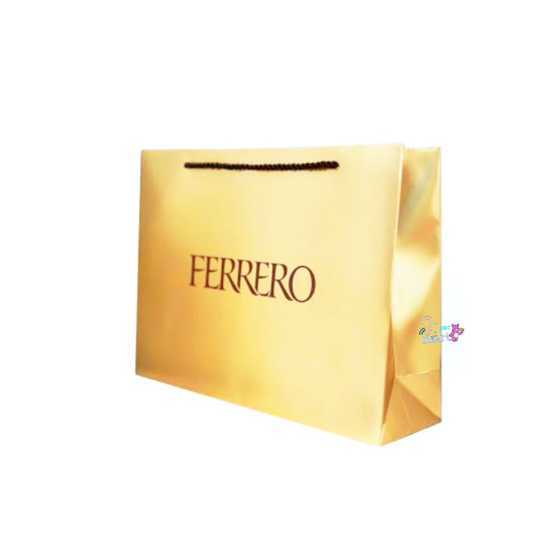 Ferrero Rocher Paper Bag Gold | Shopee Malaysia