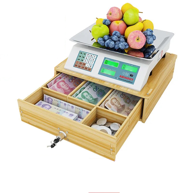 Storage Basket Divider Desktop Changing Box Coins Cash Paper Cashier ...