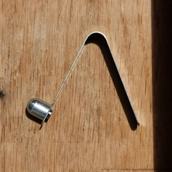 Tent Pole Lock Pin Stainless Steel Spring Clip Head Metal Pipe For ...
