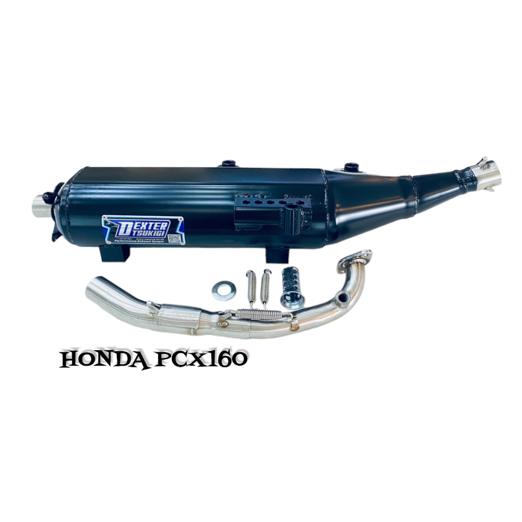 Pipe Exhaust 25 Stainless Steel 30 Outlets HONDA PCX-160 2021 Black ...